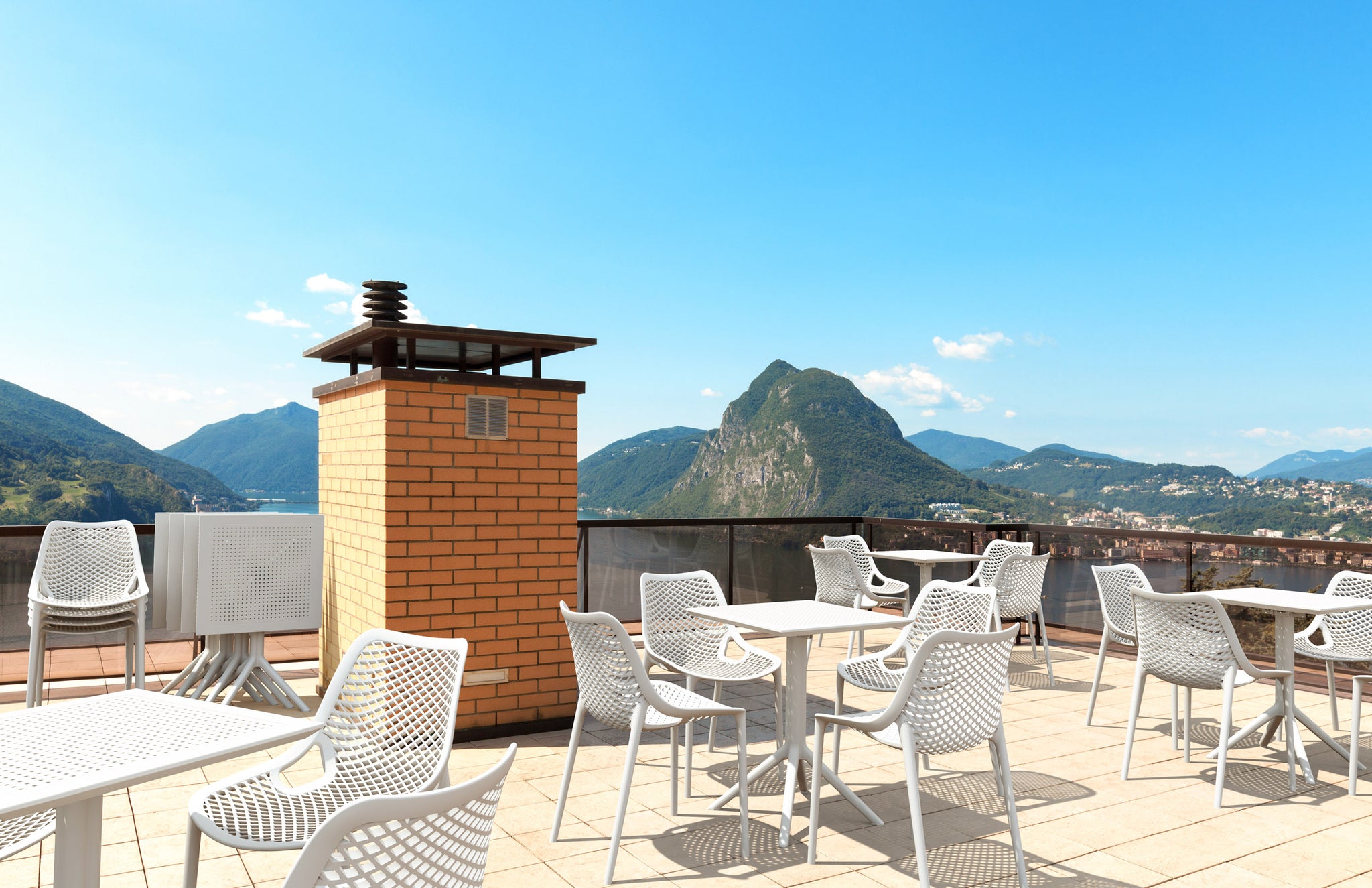 Tangalooma Outdoor Chair - White – Brisbane Furniture