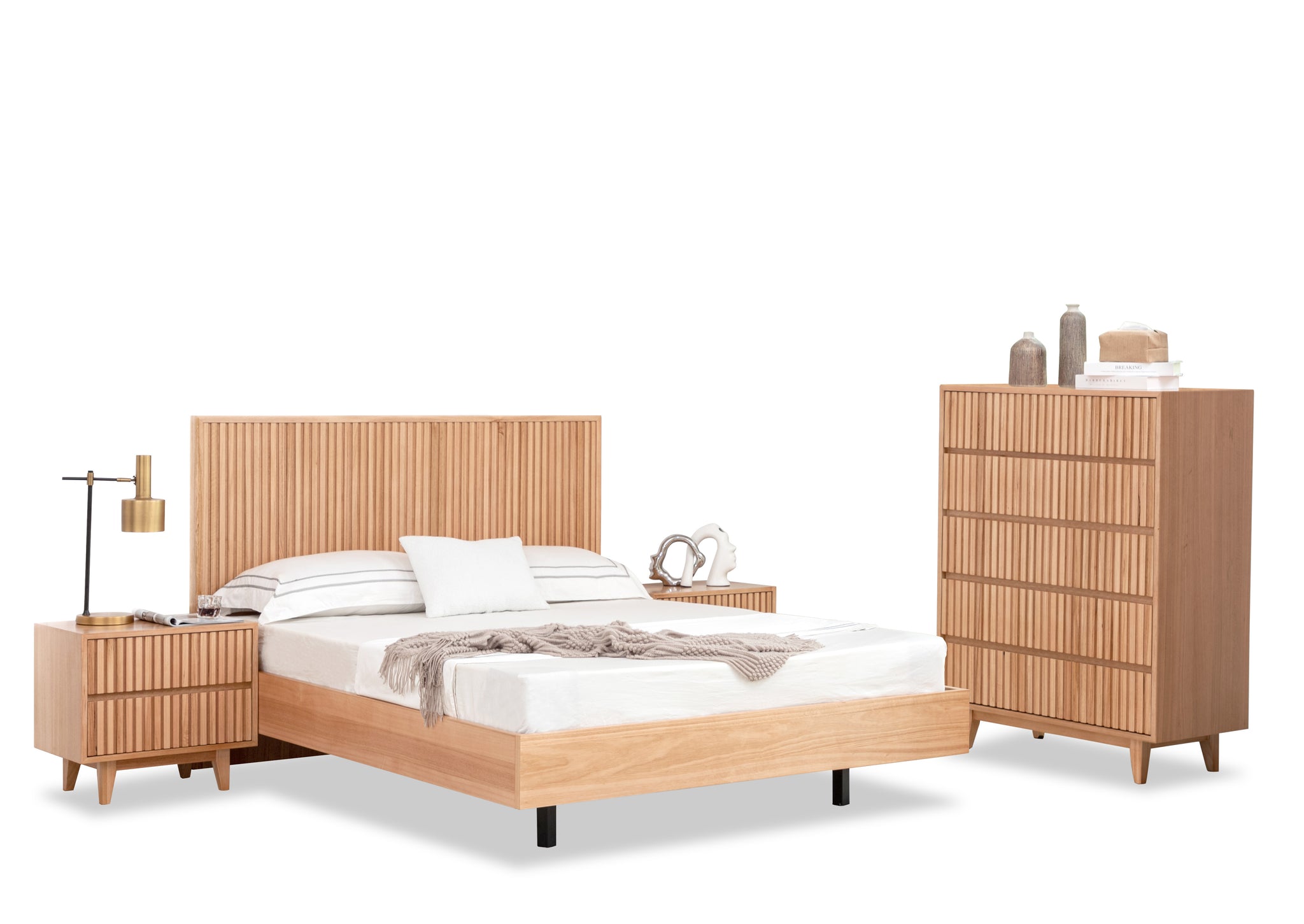 Escape Bedroom Set (4 Piece) – Brisbane Furniture