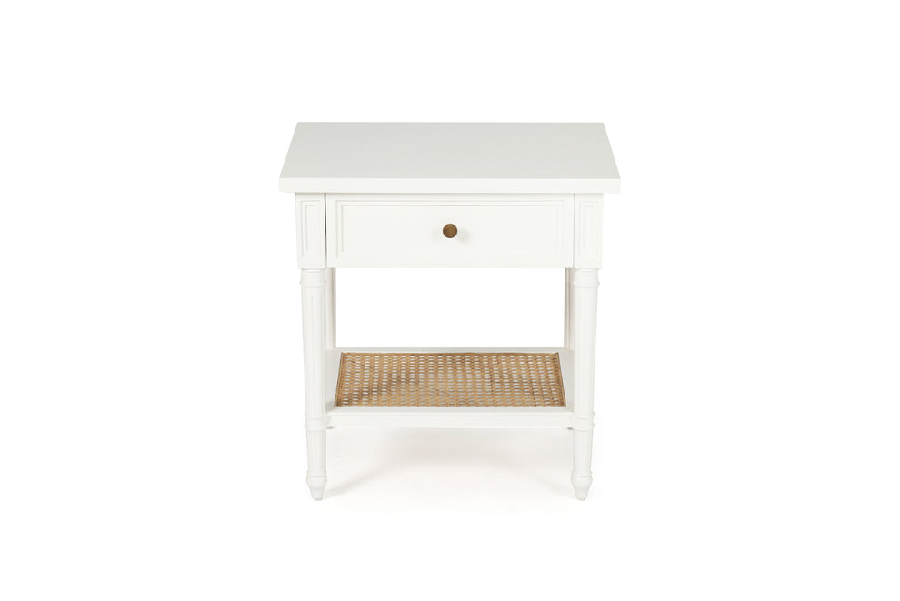 Lighthouse Bedside Table - 1 Drawer – Brisbane Furniture