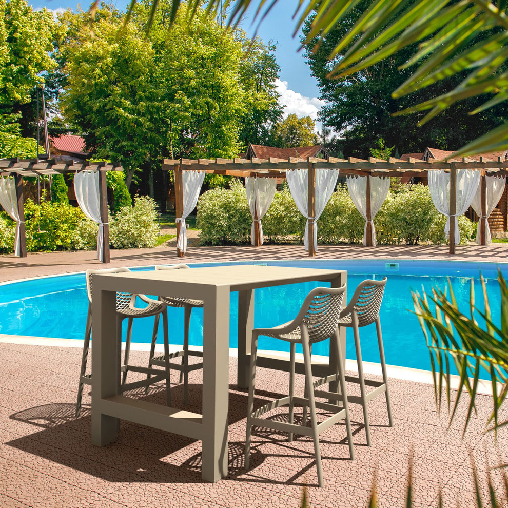 Whitehaven Outdoor Extension Bar Table - Latte (1000mm or 1400mm ...