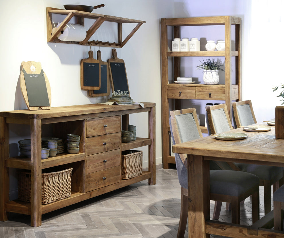 Plantation Buffet - Open (1920mm) – Brisbane Furniture