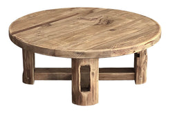 Plantation Coffee Table - Round – Brisbane Furniture