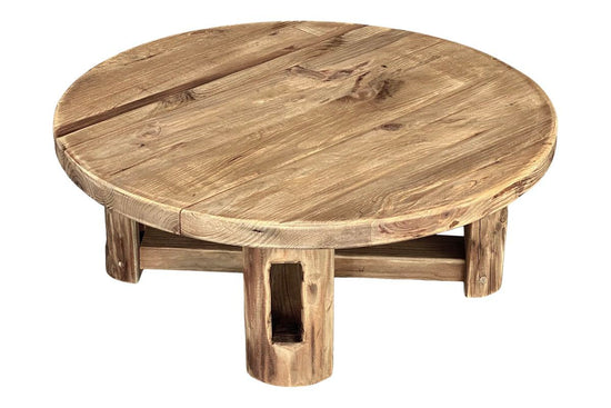 Plantation Coffee Table - Round – Brisbane Furniture