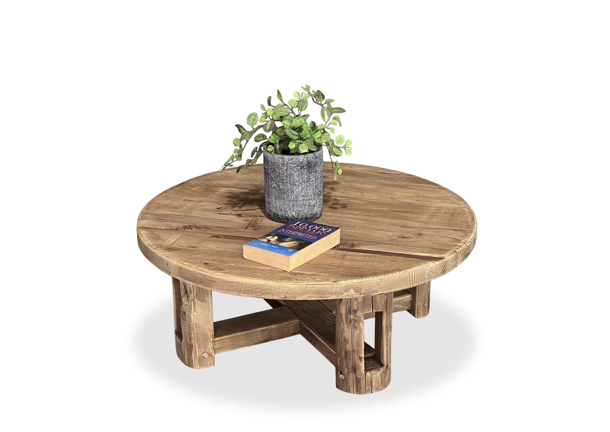 Plantation Coffee Table - Round – Brisbane Furniture