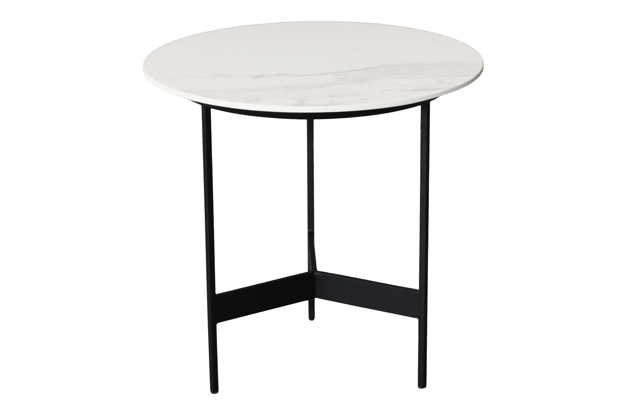 Halo Side Table - Marble – Brisbane Furniture