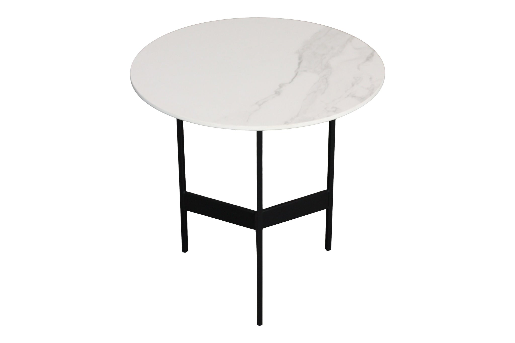Halo Side Table - Marble – Brisbane Furniture