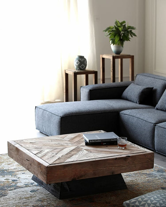 Plantation Coffee Table - Square – Brisbane Furniture